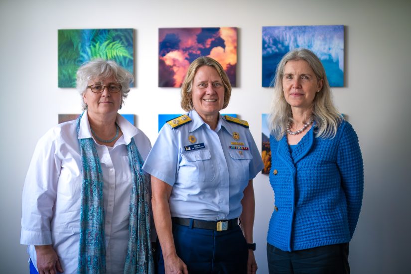 Admiral Linda Fagan Visits Her Alma Mater